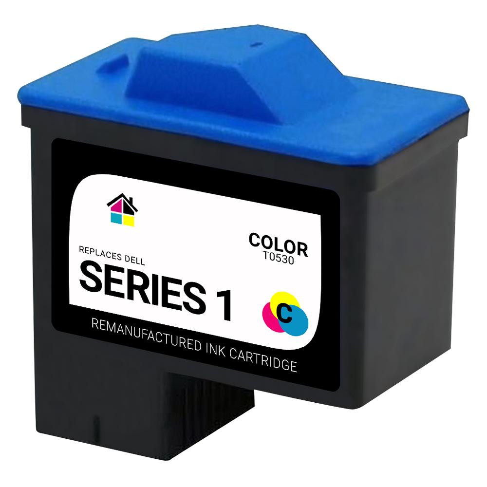 Dell Series 1 (T0530) Color Remanufactured Ink Cartridge | Inkguides.com