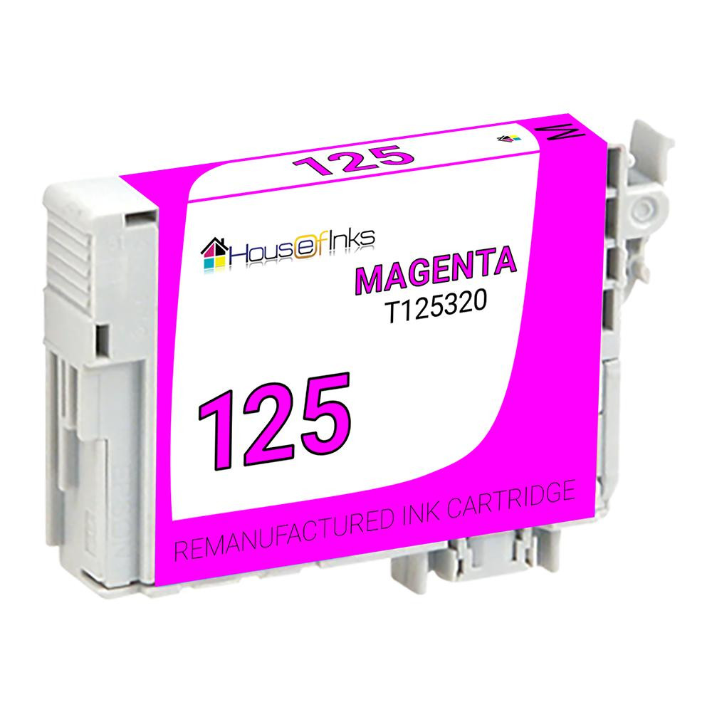 Epson 125 (T125320) Magenta Remanufactured Ink Cartridge | Inkguides.com