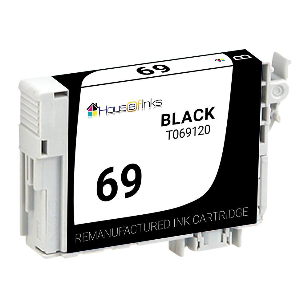 Epson 69 (T069120) Black Remanufactured Ink Cartridge | Inkguides.com