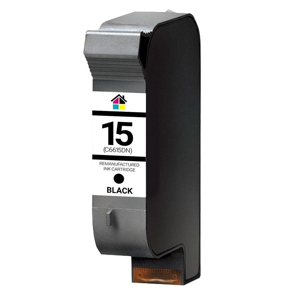 HP 15 (C6615DN) Black Remanufactured Ink Cartridge | Inkguides.com
