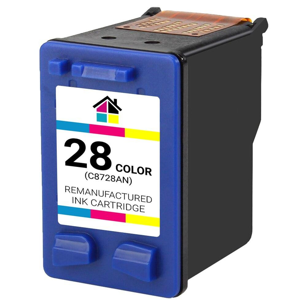 HP 28 (C8728AN) Color Remanufactured Ink Cartridge | Inkguides.com