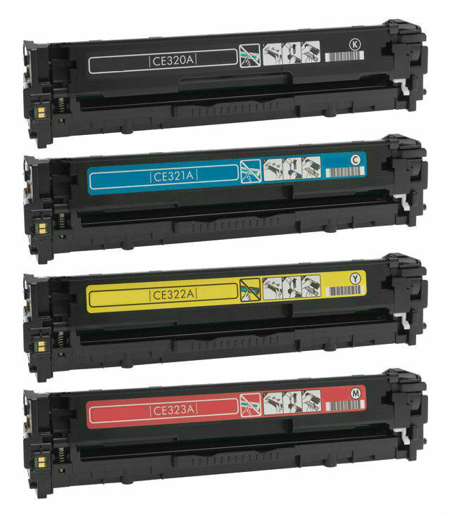HP 128A Replacement Toner Cartridges 4PK (1ea. BCMY) Combo | Inkguides.com
