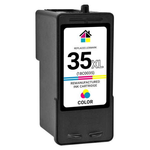 Lexmark #35 (18C0035) High Yield Color Remanufactured Ink Cartridge ...